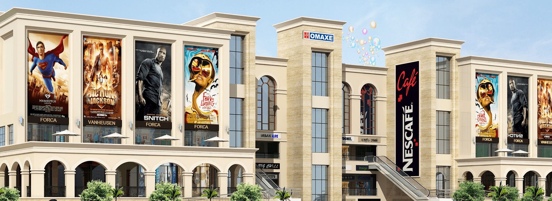 Buy Commercial Property in Ludhiana - Omaxe Royal Arcade