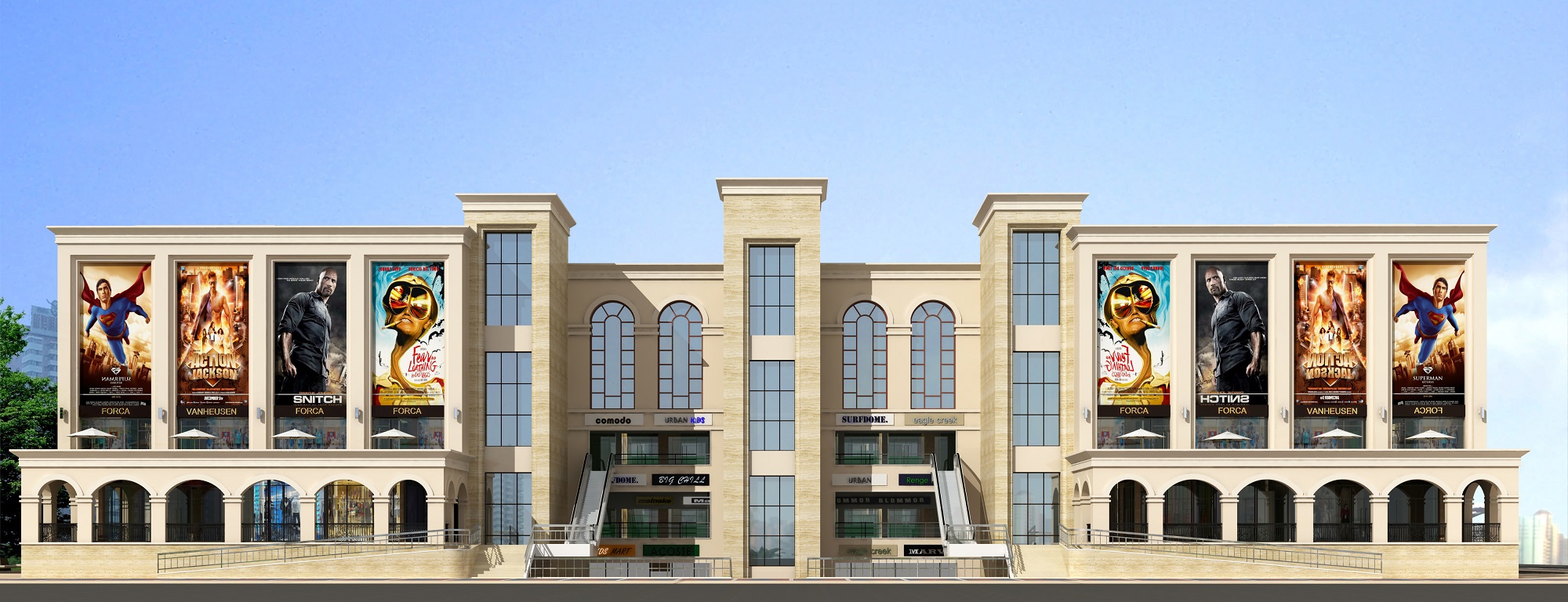 Buy Commercial Property in Ludhiana - Omaxe Royal Arcade