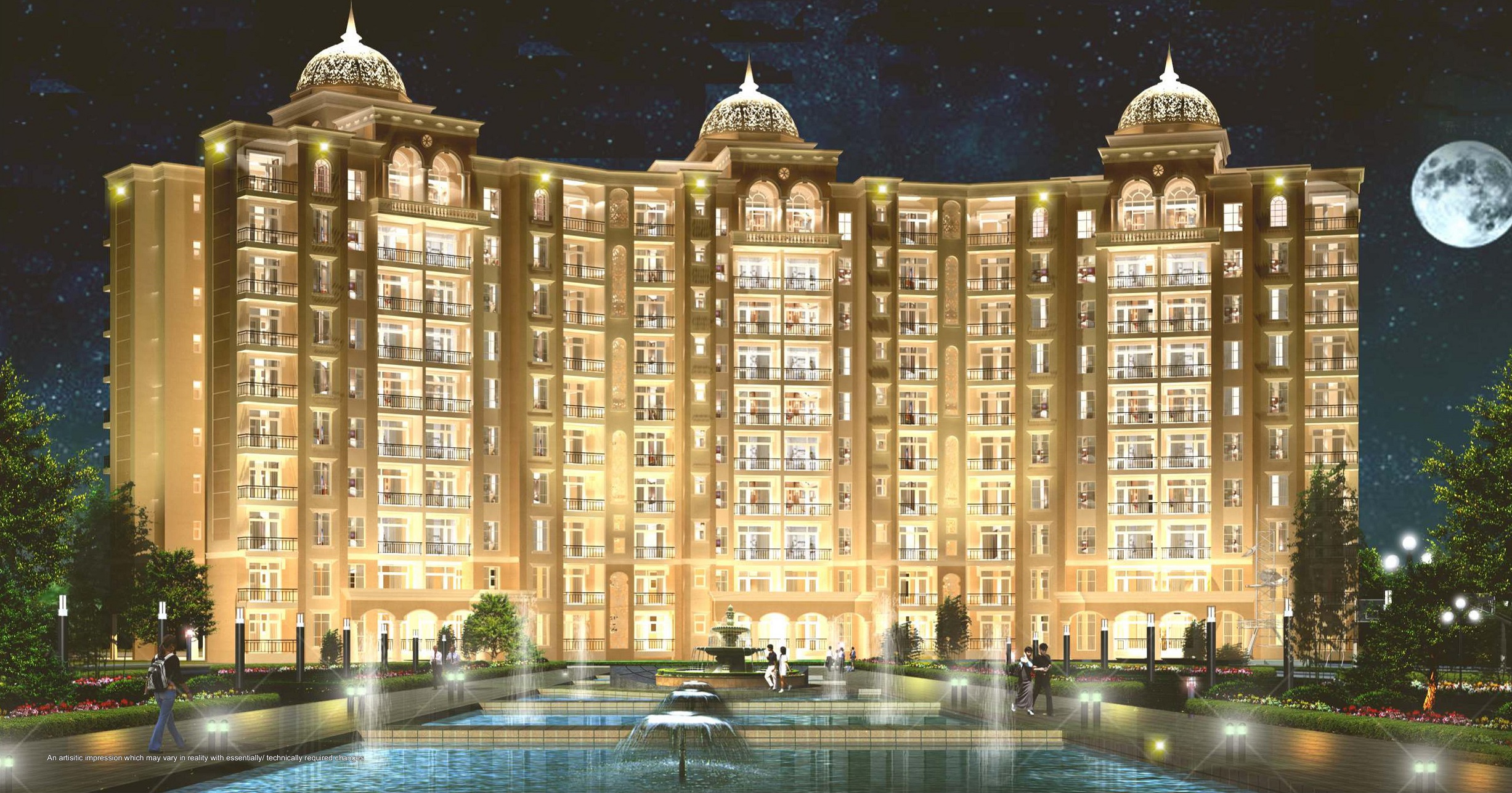 1 BHK, 2 BHK, 3 BHK Residential Projects in Vrindavan - Omaxe Full Moon