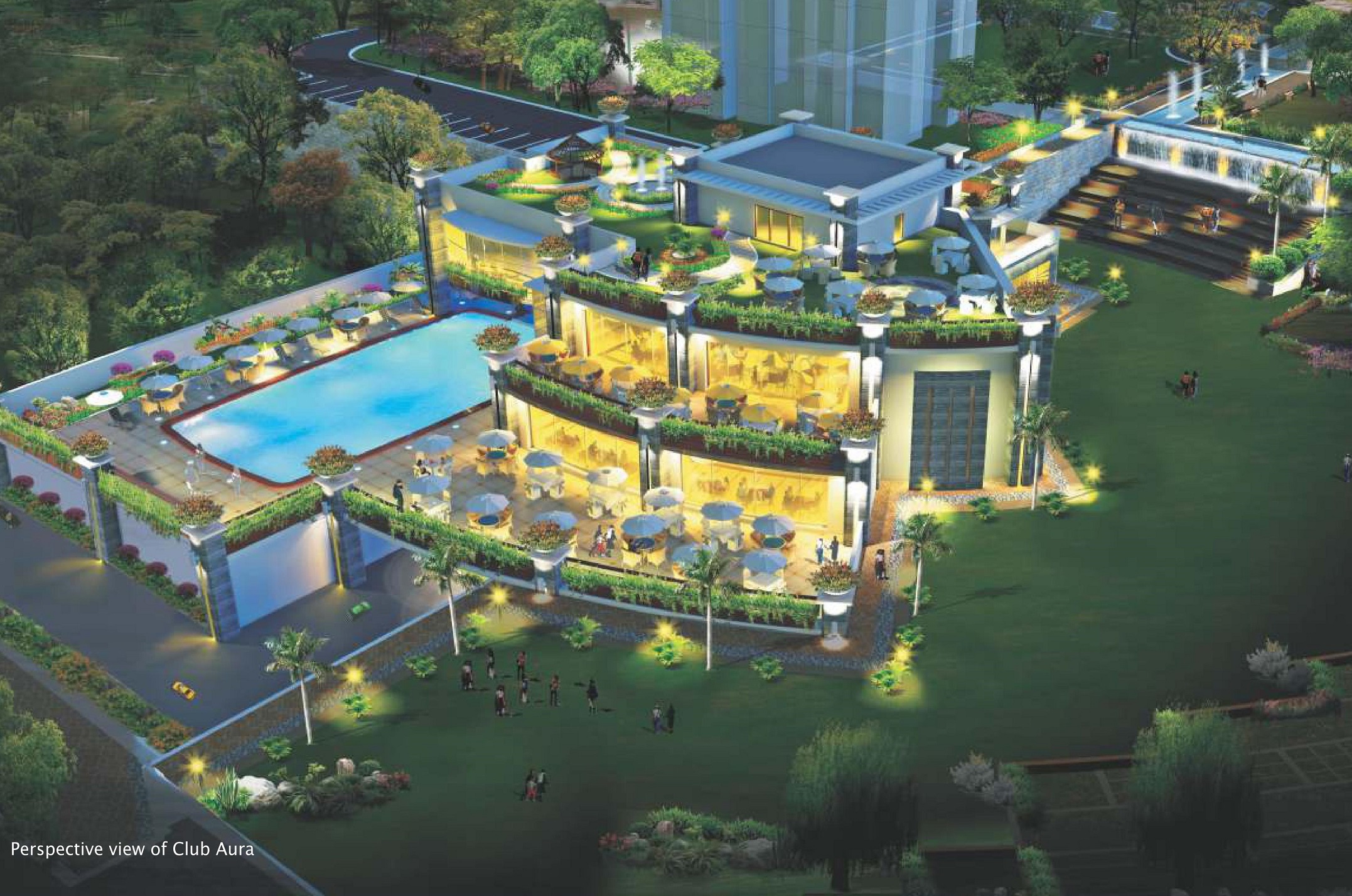 Penthouse, Luxury 4 bhk flats in Faridabad for Sale - Omaxe The Forest Spa