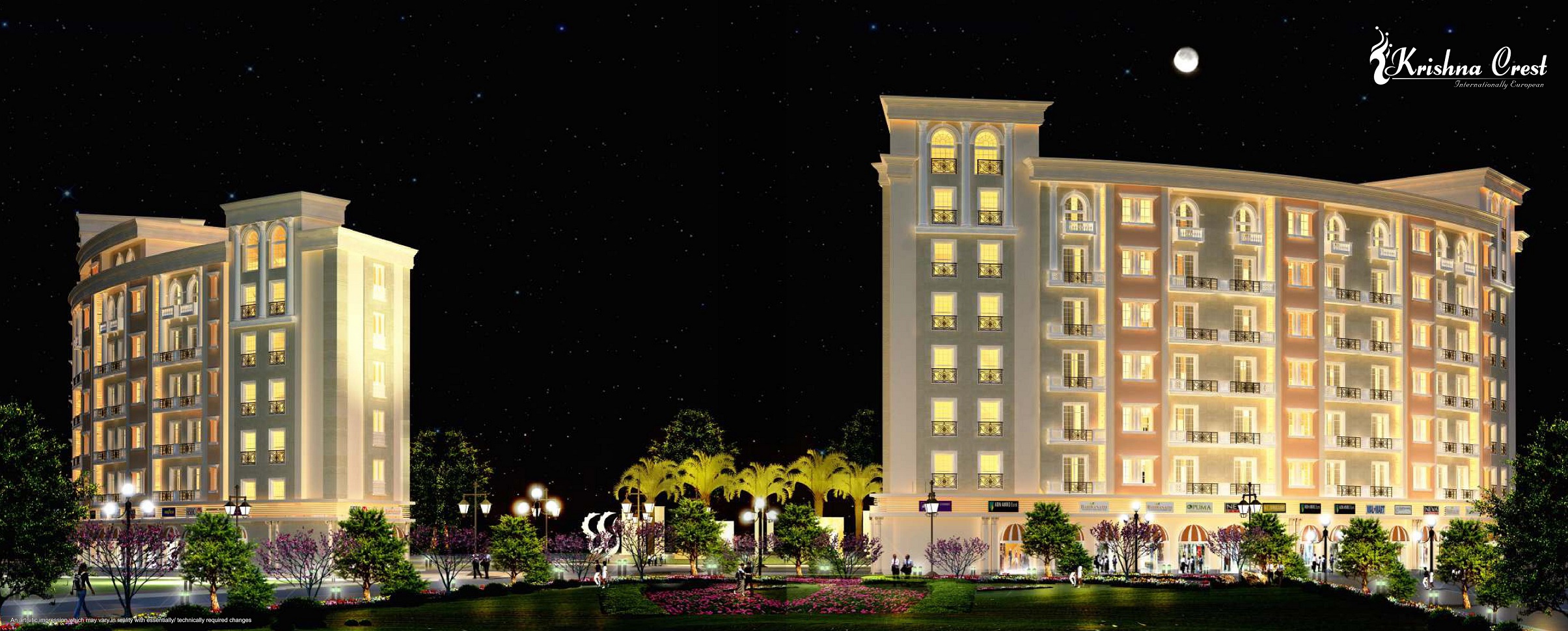 Commercial Property in Vrindavan - Omaxe Krishna Crest